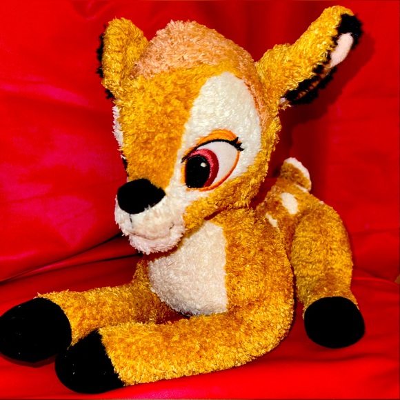 Disney | Toys | Disneys Plush Bambi Stuffed Animal | Poshmark